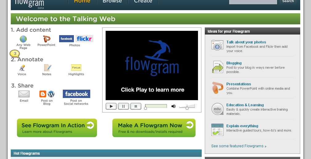 Flowgram: meta-aplicación para presentaciones enriquecidas – El ...